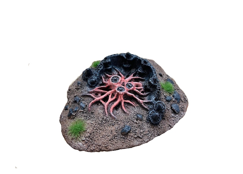 Tyranid Army/ Battlefield Terrain, Infestation Nodes Markers. - Etsy