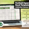 5x5 Football Squares (25 Squares) - Download & Print - ANY Football ...