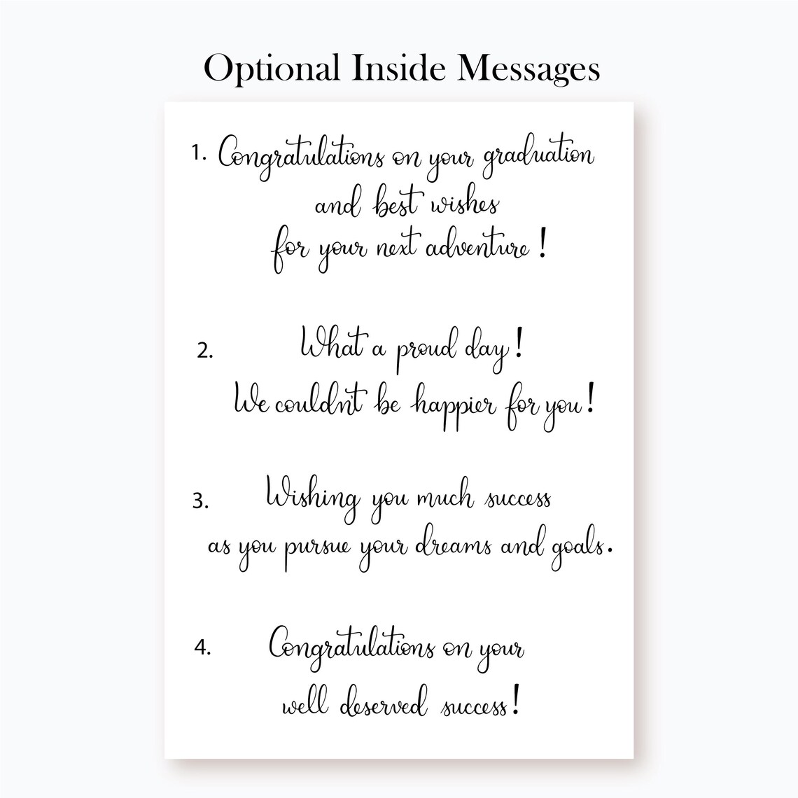 Personalized Graduation Card: Class of 2025, Congrats Grad - Etsy
