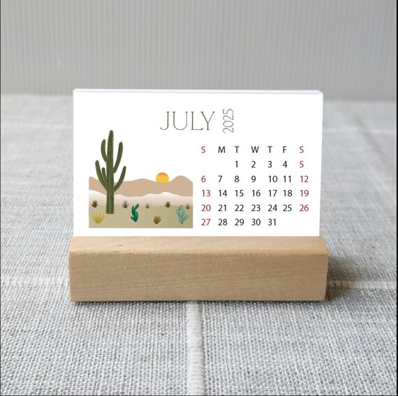 Desktop Calendar Desk Flip Calendar Perpetual Desk Date Calendar Ring ...