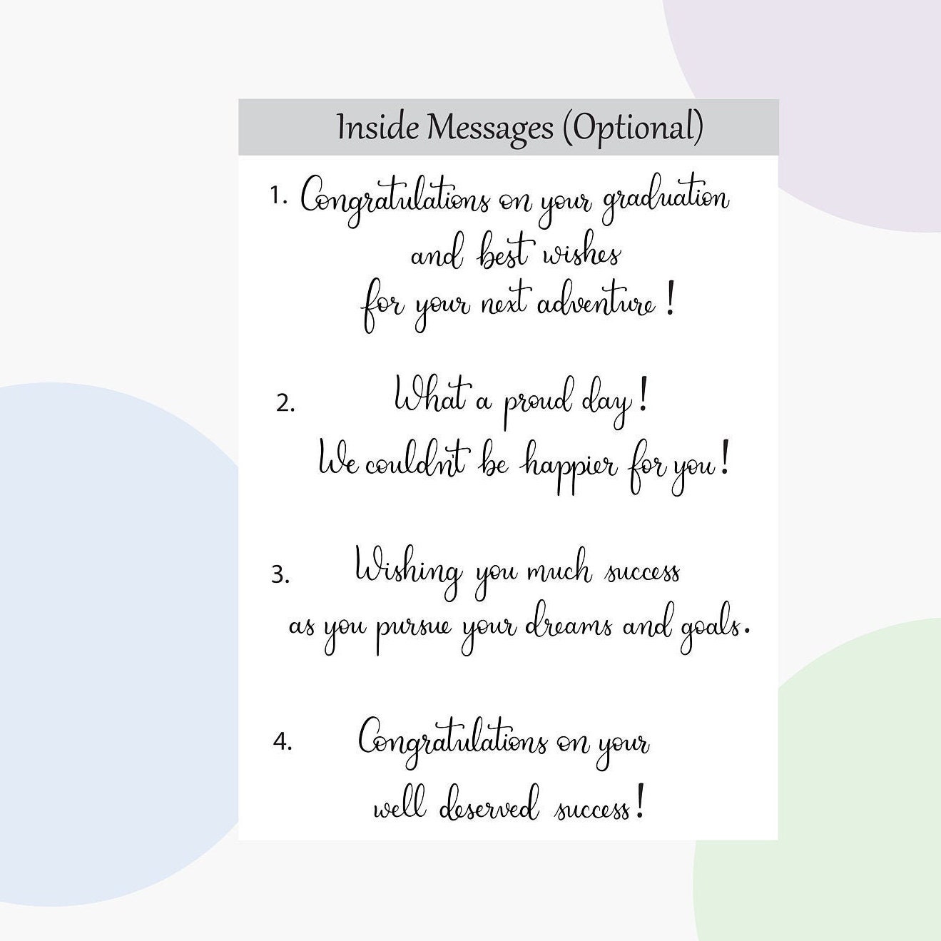 Personalized Grad Card Congrats on Your Graduation Card - Etsy