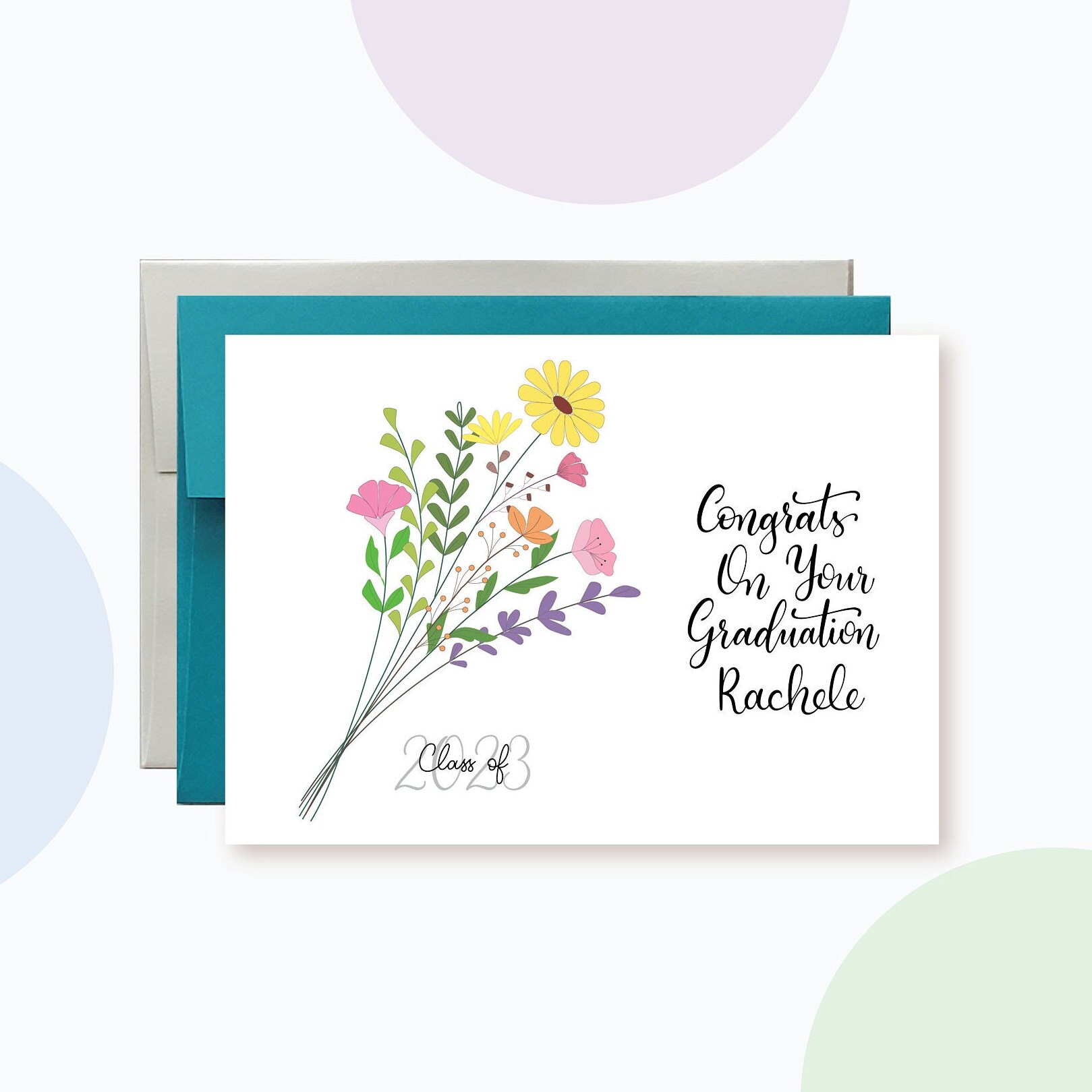Personalized Grad Card Congrats on Your Graduation Card - Etsy