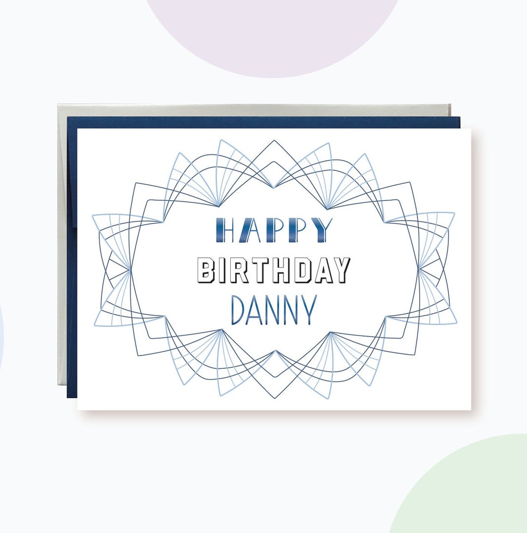 Personalized Birthday Card for Co-worker, Birthday Card for Teacher ...