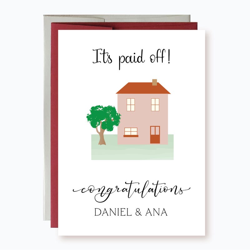 New Home Card - Etsy