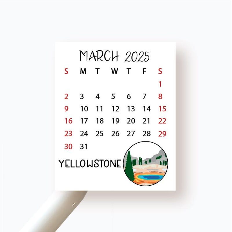 Waterproof Calendars - Etsy