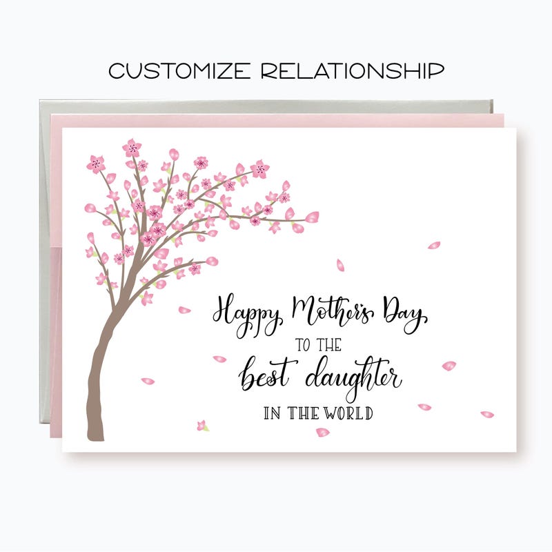 Card for Daughter - Etsy