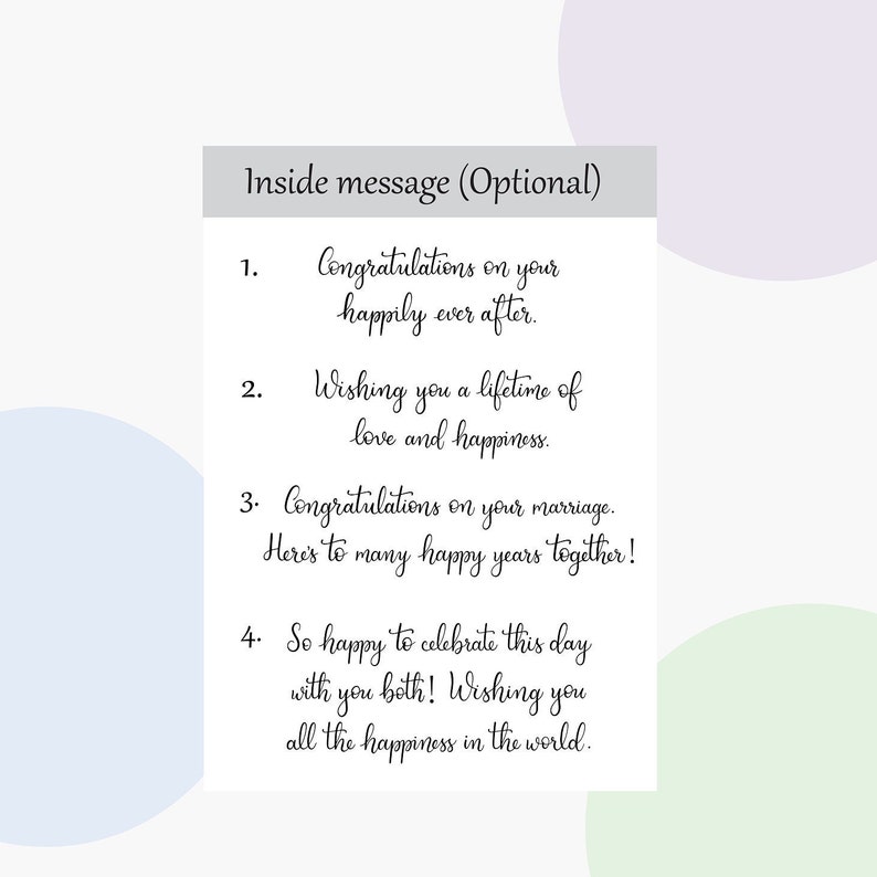 Personalized Wedding Card Tandem Bike Card for Wedding - Etsy