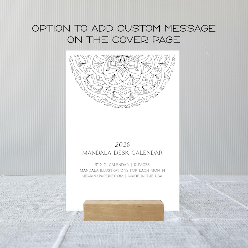 Desktop Calendar Coloring - Etsy