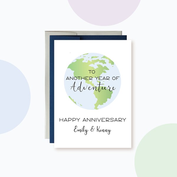 Birthday Card "another Year of Adventure" - Etsy
