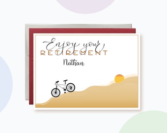 Bike Retirement Card - Etsy