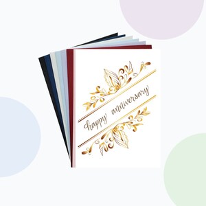 Happy Anniversary Card Anniversary card for girl friend | Etsy