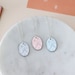 Disney Castle Enamel Necklace, Oval Pendant Dainty Chain, Gold or ...