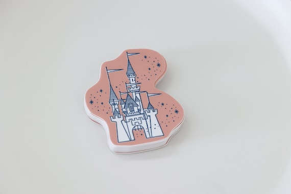 Disneyland Castle Sticker Disney World Castle Monorail - Etsy