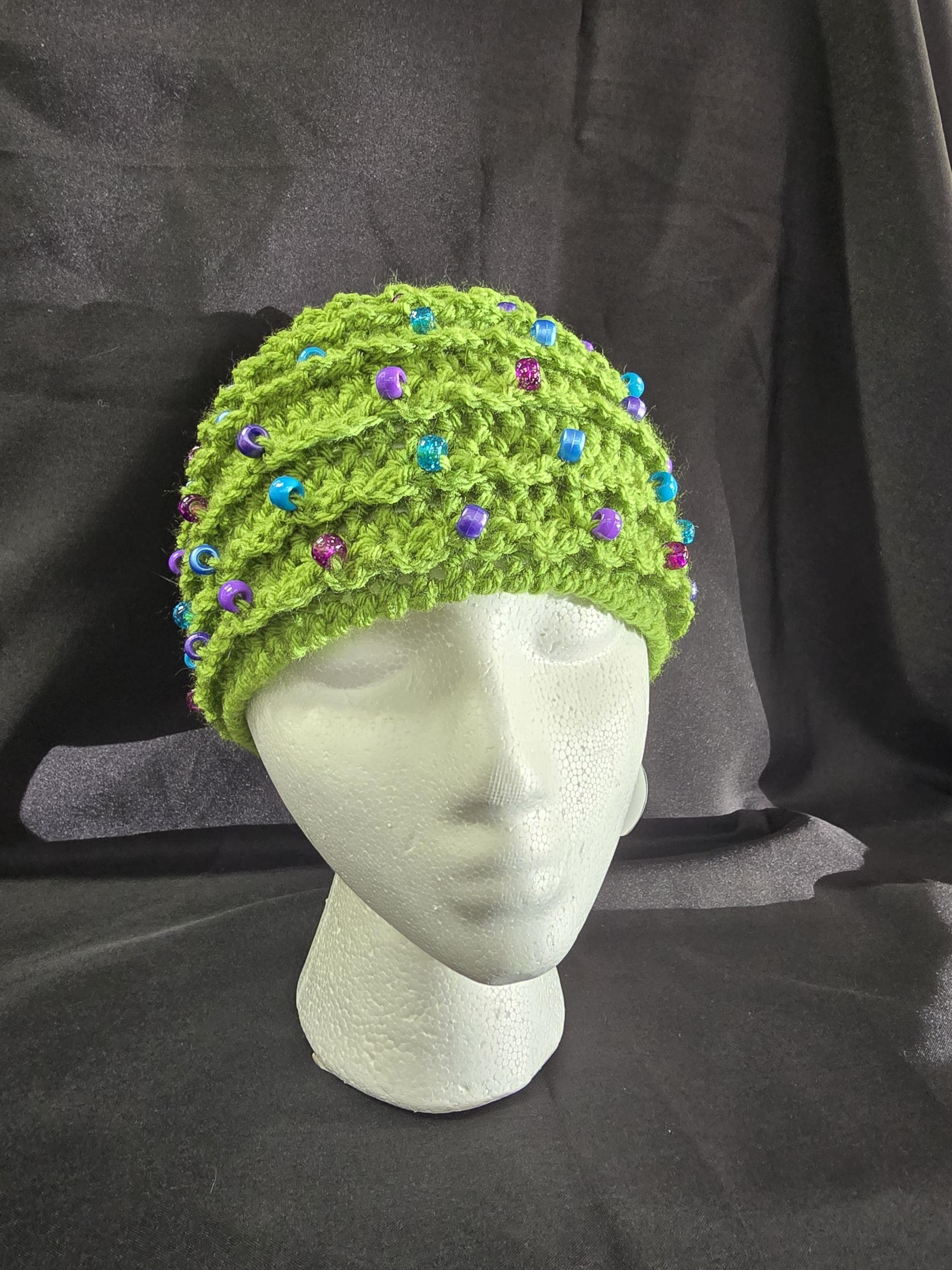 Handmade Beaded Christmas Tree Hat - Etsy