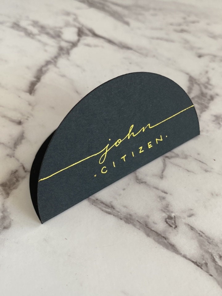 Semi-circle Place Cards Wedding/events/hens/bridal Shower - Etsy Australia