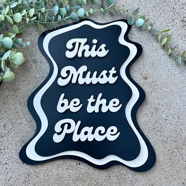 Mid Century Sign - Etsy