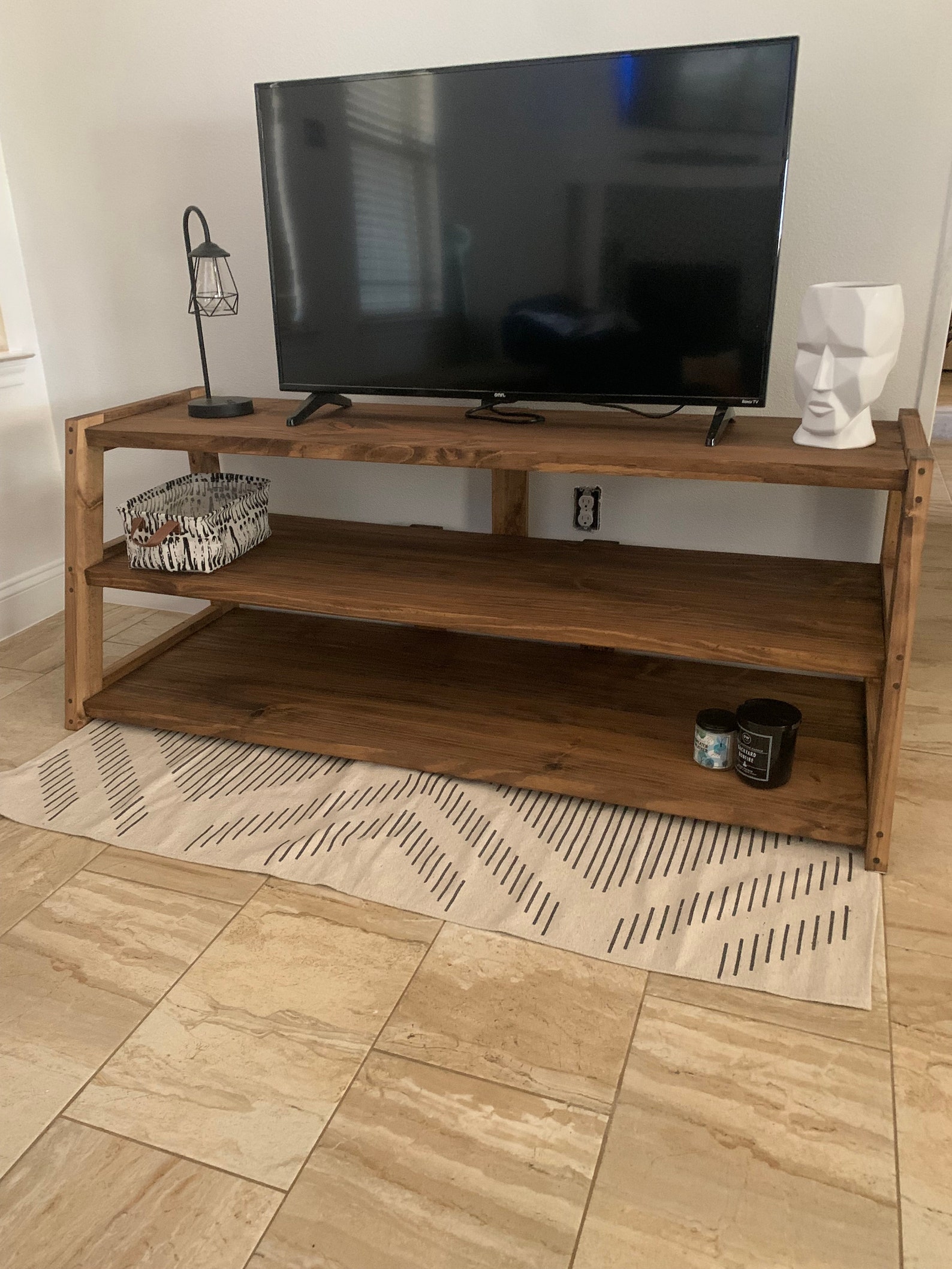 TV Stand Wood TV Stand Tv Cabinet Tv Console Wood Tv - Etsy