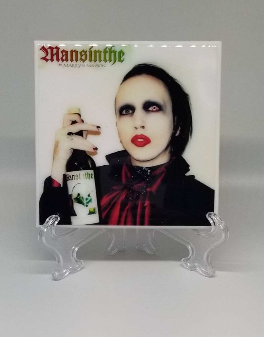 Marilyn Manson Custom Made Ceramic Tile Coaster - Choose Your Design - Etsy