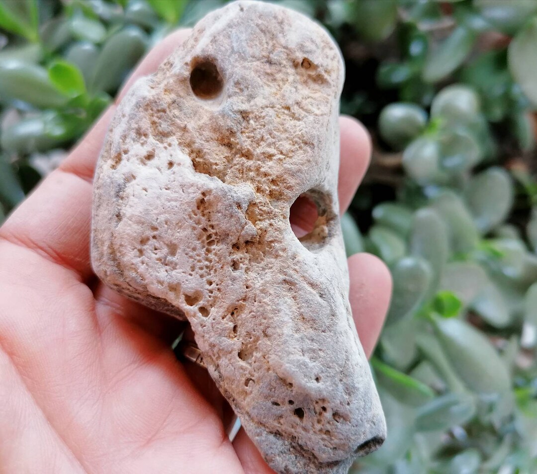 Hag Stone, Beach Stone With Natural Hole, Holey Stone, Protection Charm ...