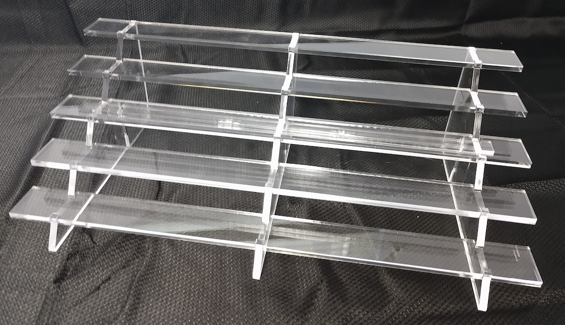 Acrylic Riser Display Shelf - "v3" Model - Perfect for 1" Perky Boxes ...