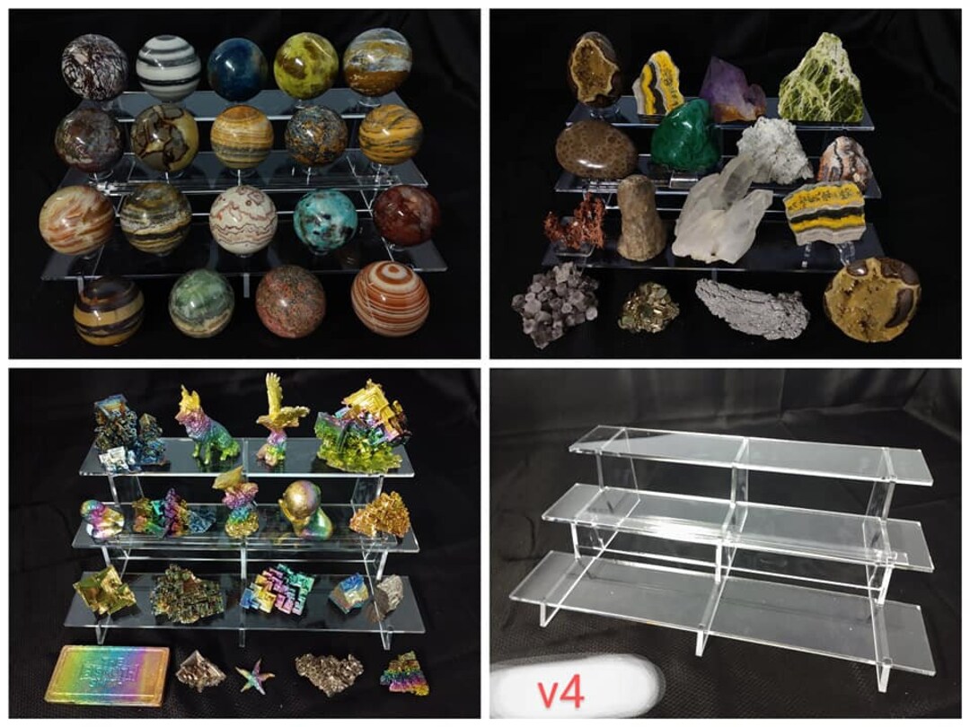 Acrylic Riser Display Shelf v4 Model Perfect for 2 Perky Boxes, 60 ...