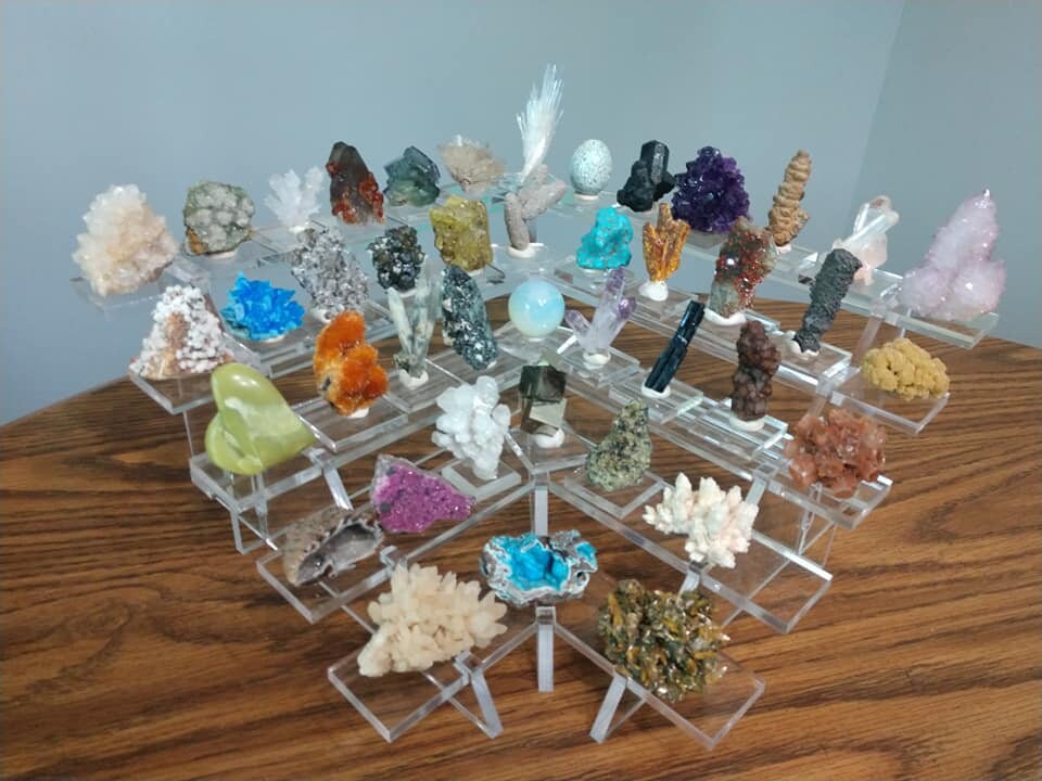 Acrylic Riser Display Corner Shelf - Perfect for Creating a Continuous ...