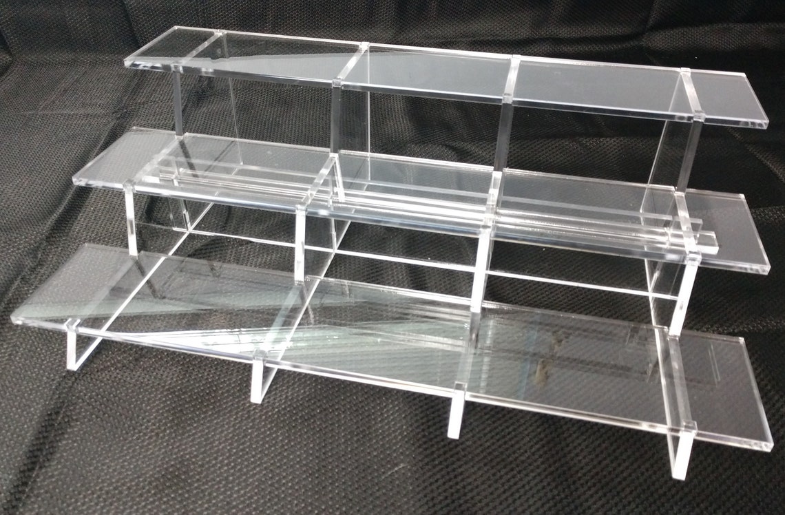 Acrylic Riser Display Shelf v4 Model Perfect for 2 Perky Boxes, 60 ...