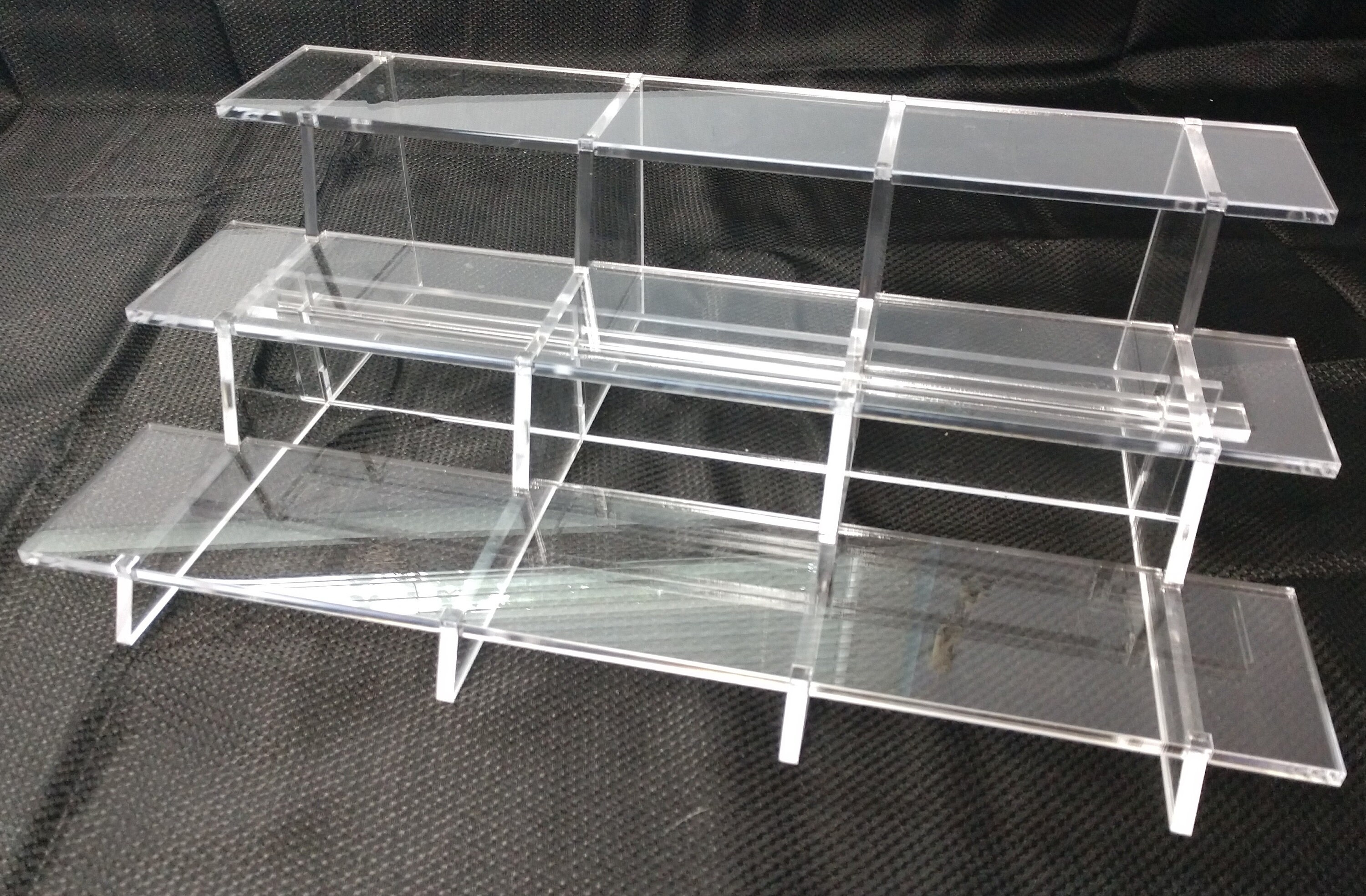 Acrylic Riser Display Shelf - "v4" Model - Perfect for 2" Perky Boxes ...