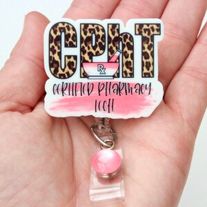 Certified Pharmacy Technician,pharmacy Tech, Cpht, Pharmacy Tech Badge ...