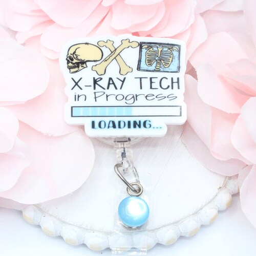 X-ray Tech Badge Reel-xray Tech Xray Technician Xray Badge - Etsy