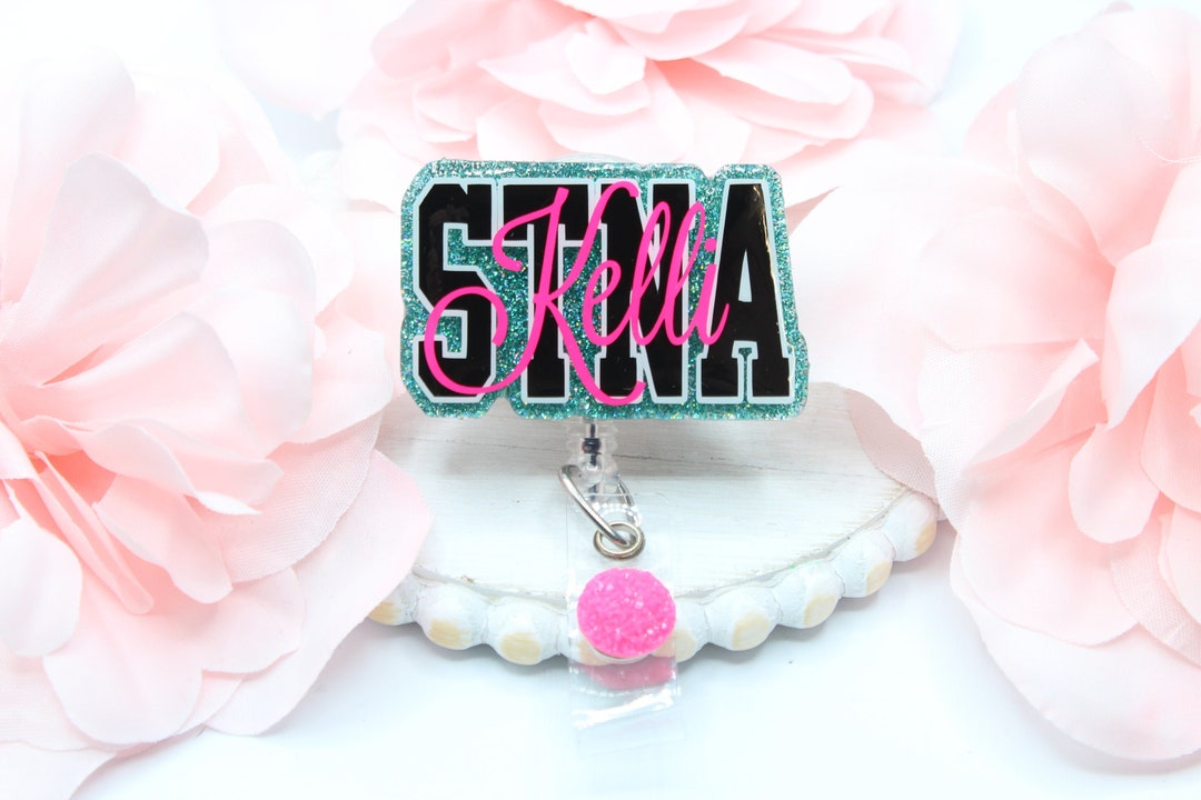 State Tested Nursing Assistant Badge Reel, STNA Badge Reel, Stna,state ...