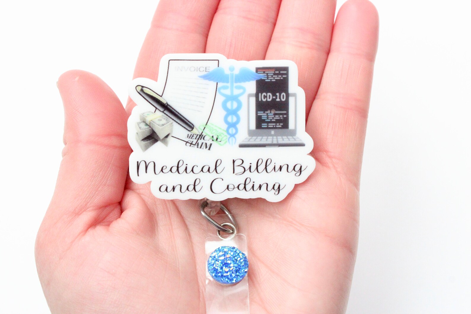 Medical Billing and Coding Badge Reel Medical Coder Badge | Etsy