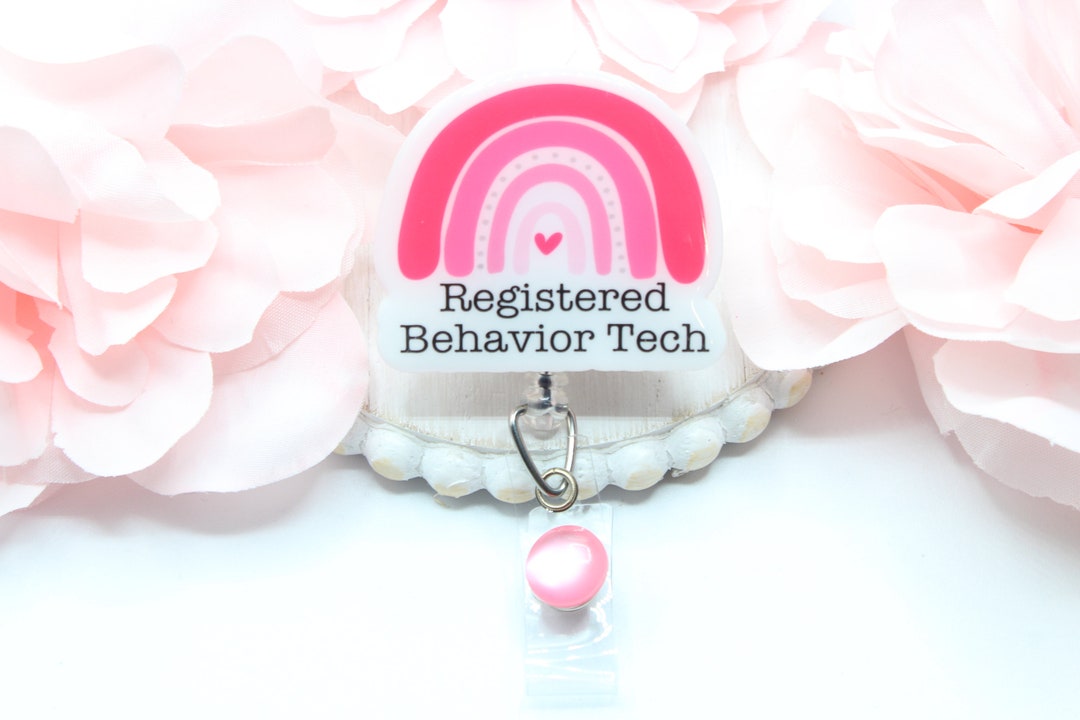Registered Behavioral Technician ,badge Reel, Behavioral Tech ...