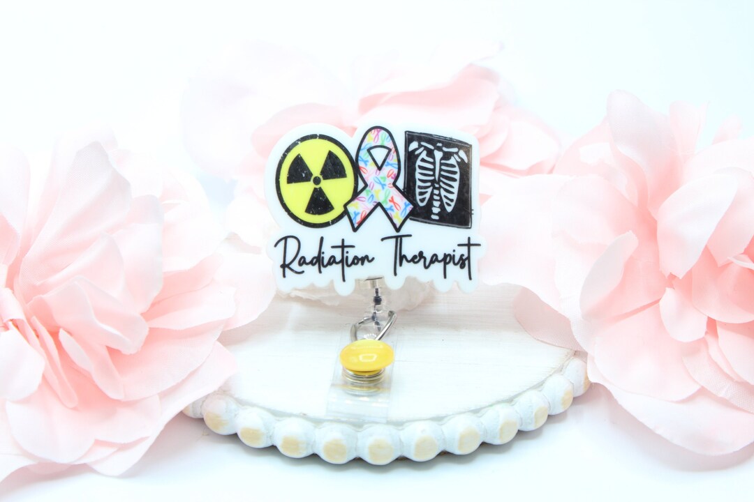 Radiation Therapist Badge Reel, Radiation Therapist,radiation Therapy ...