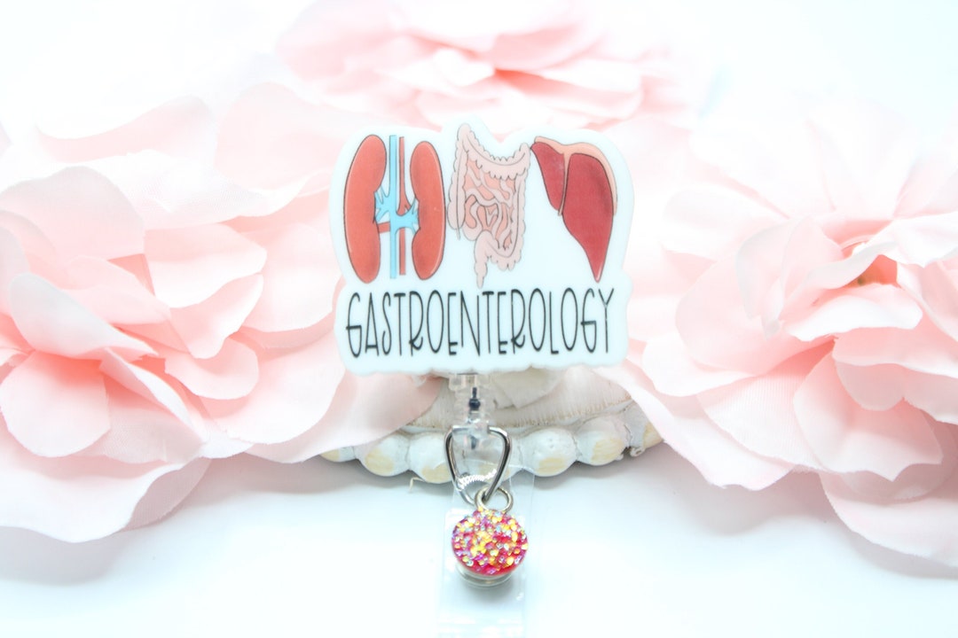 Gastroenterologist, Gastroenterology, Gastro, GI Badge Reel ...