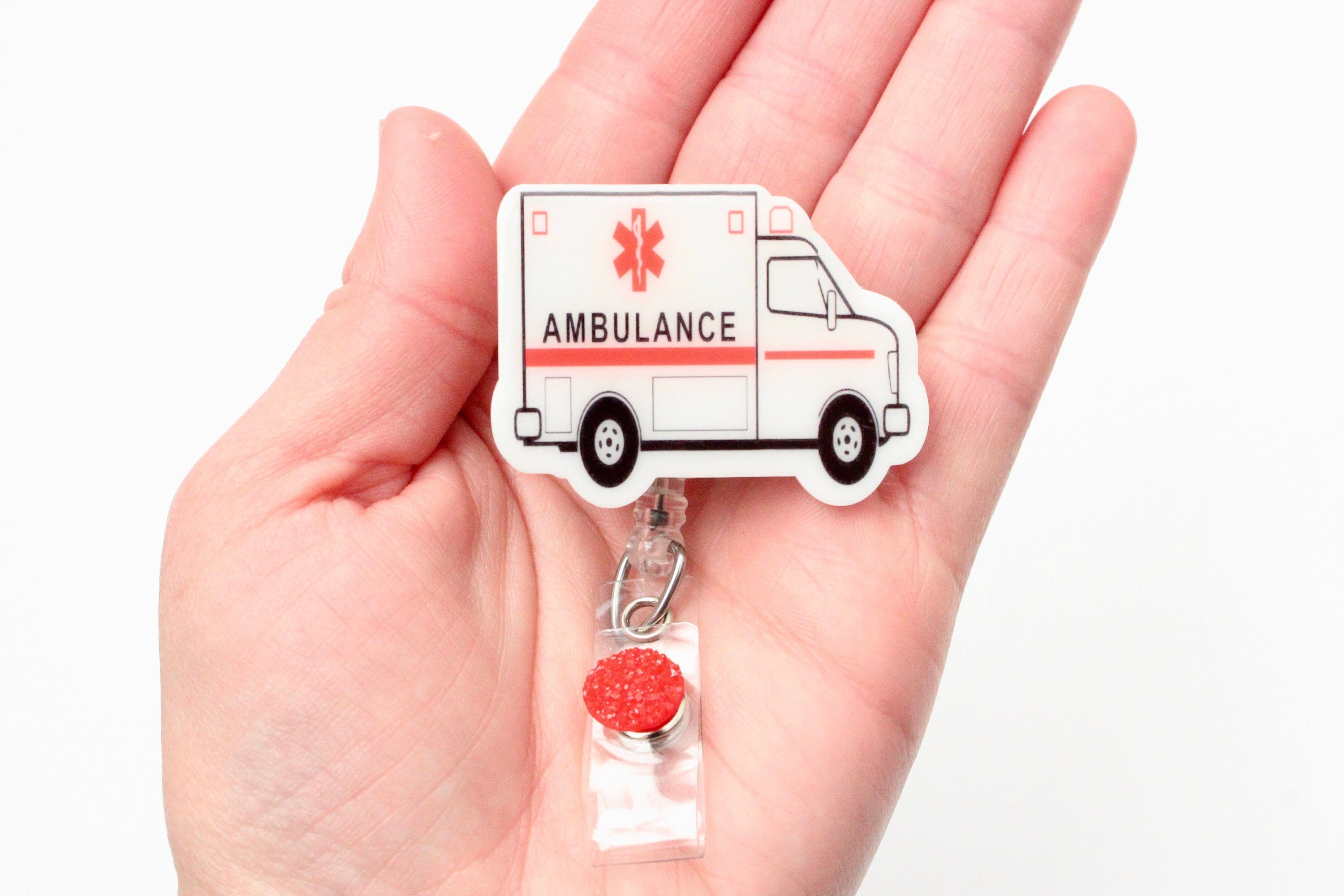 Ambulance Badge ReelEMS Paramedic Badge Reel Paramedic | Etsy