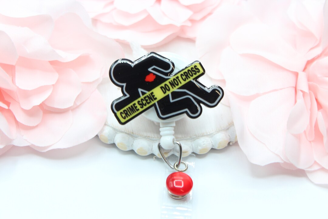 Crime Scene Investigator Badge Reel, Crime Scene Badge Reel, Crime ...