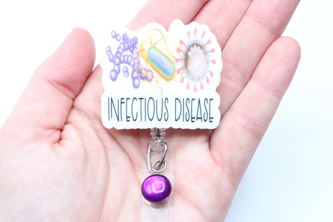 Infectious Disease Nurse Badge Reel, Infectious Disease Badge Reel ...