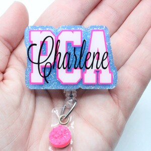 PCA, PCA Badge Reel, Patient Care Assistant, PCA Gift ,patient Care ...