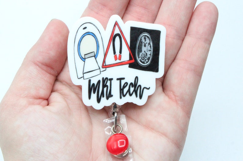 MRI Tech in Progress Badge Reel MRI Tech Badge MRI Tech - Etsy