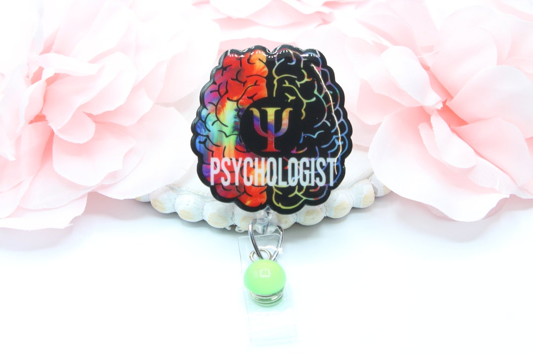 Psychologist Badge Reel, Psychologist, Psych, Psychologist Gift ,psych ...