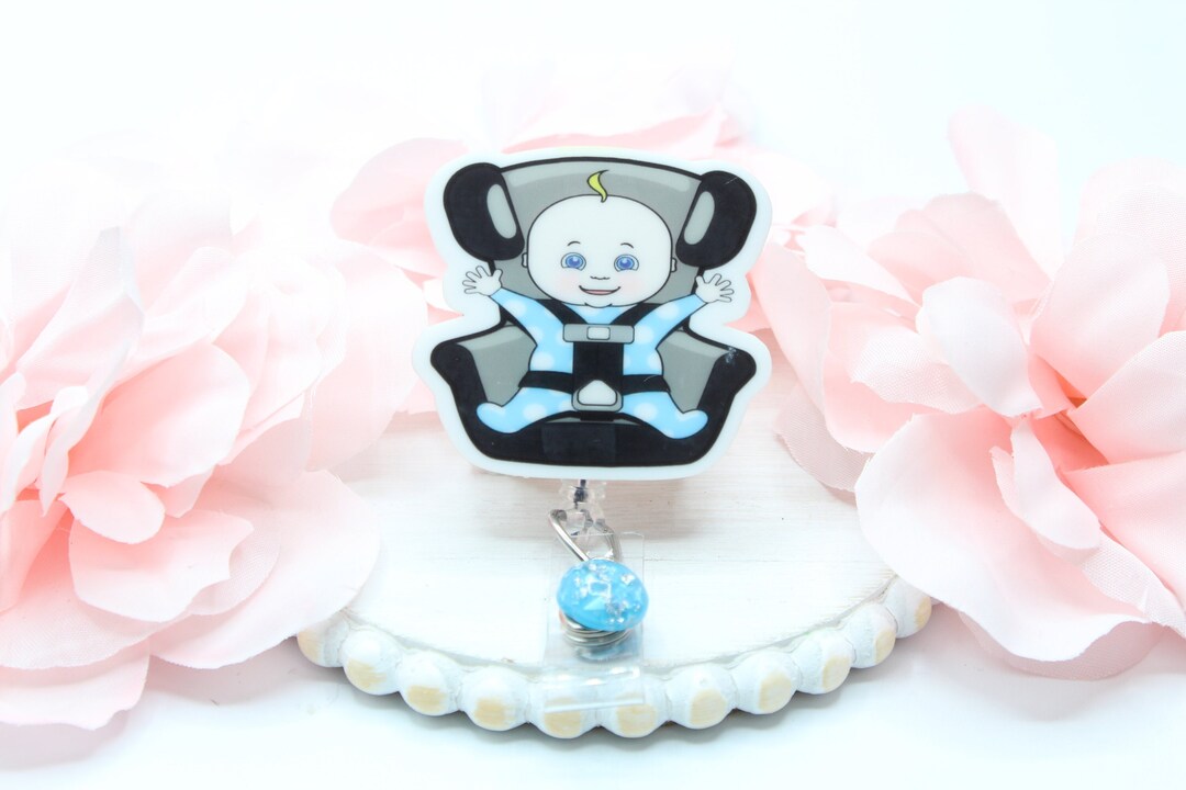 Car Seat Safety Badge Reel,car Seat Safety,child Passenger Safety ...