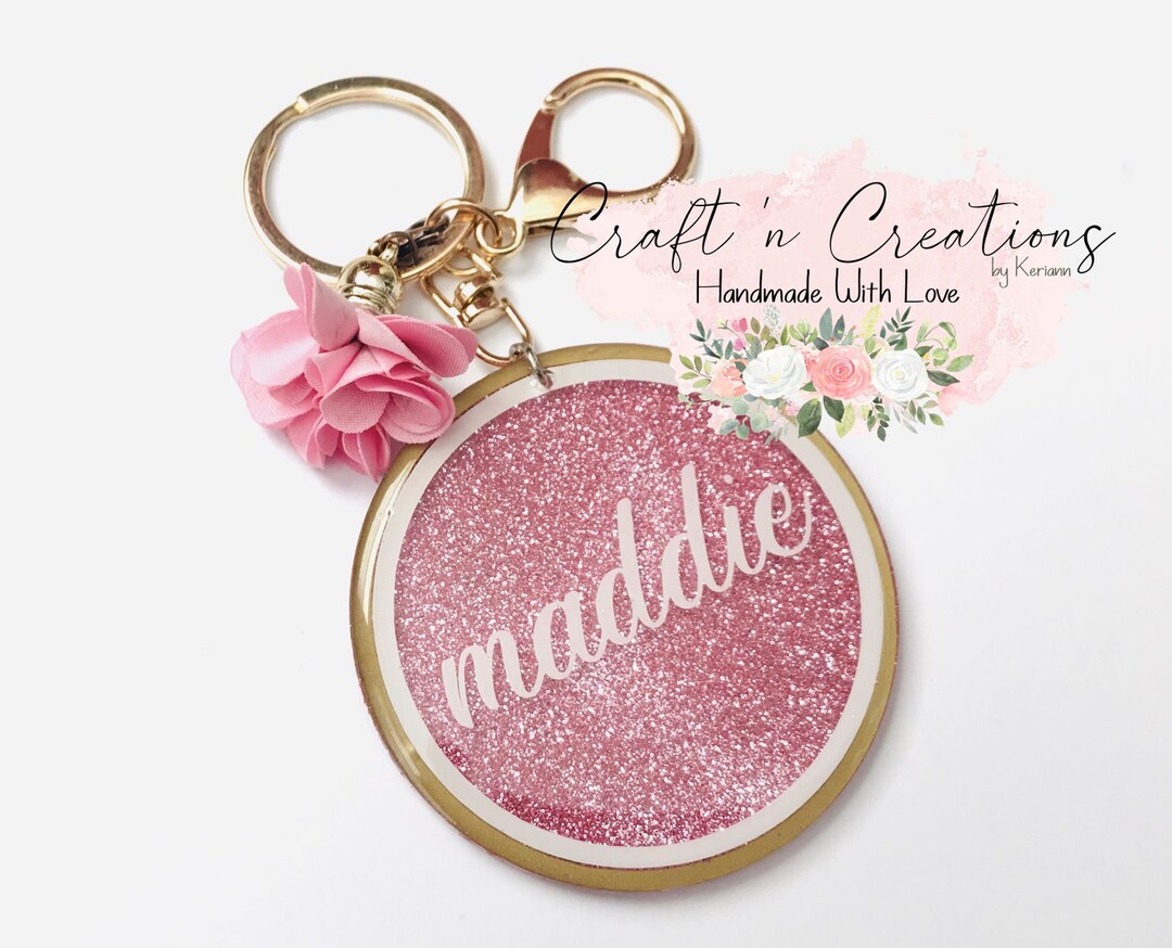 Circle, Keychain, Round Keychain, Custom Keychain - Etsy