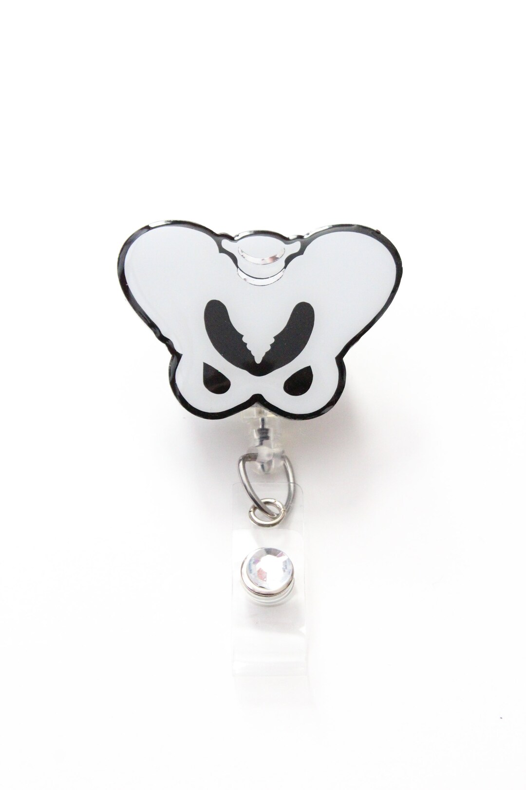 Cute Pelvic Bone Badge Reel, Pelvic Bone, Orthopedics Badge Reel ...