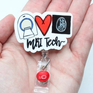 MRI Tech in Progress Badge Reel MRI Tech Badge, MRI Tech Student, Mri ...