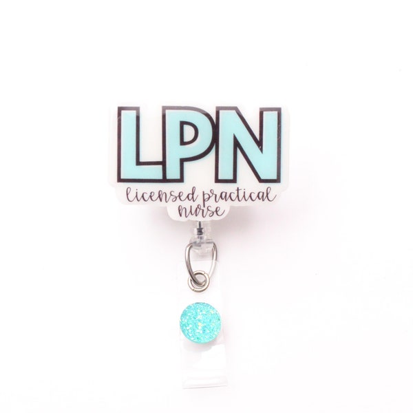 Purple Lpn Badge Reels - Etsy