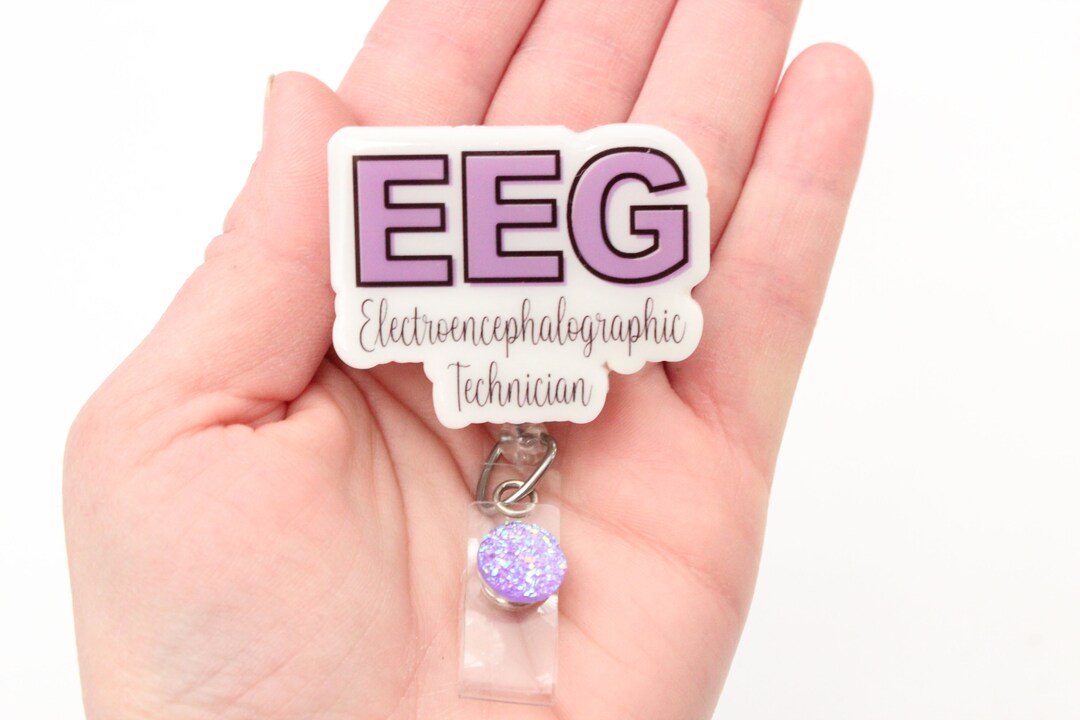 EEG Badge Reel, Electroencephalographic Technician, Badge Reels ...