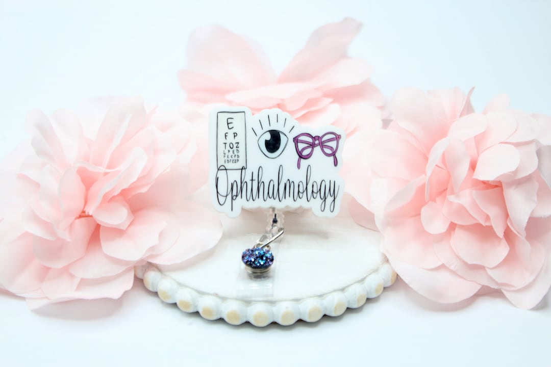 Ophthalmology Badge Reel, Ophthalmology, Optometrist, Ophthalmologist ...
