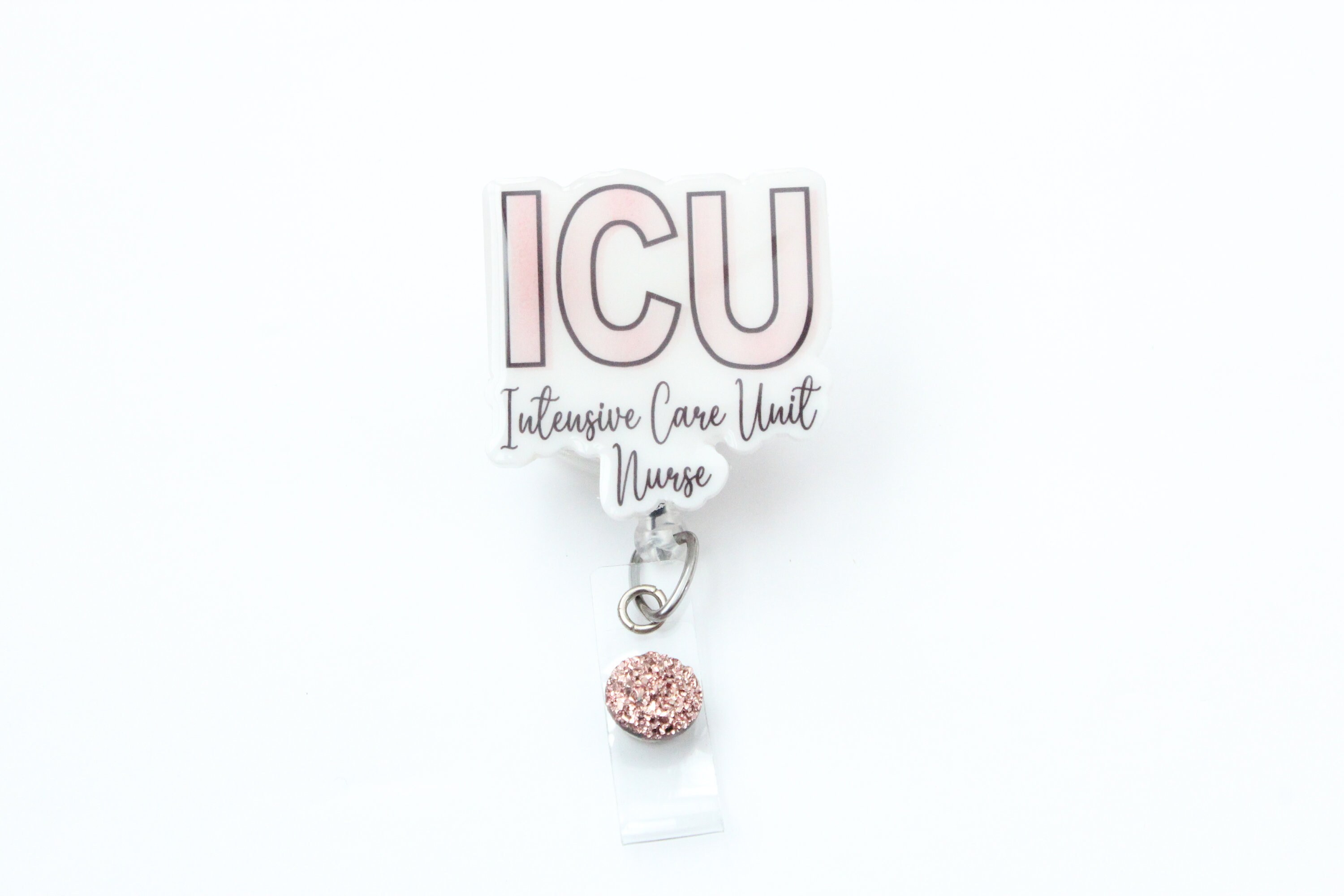 ICU Nurse Badge Reel ICU Nurse ICU Intensive Care Unit | Etsy