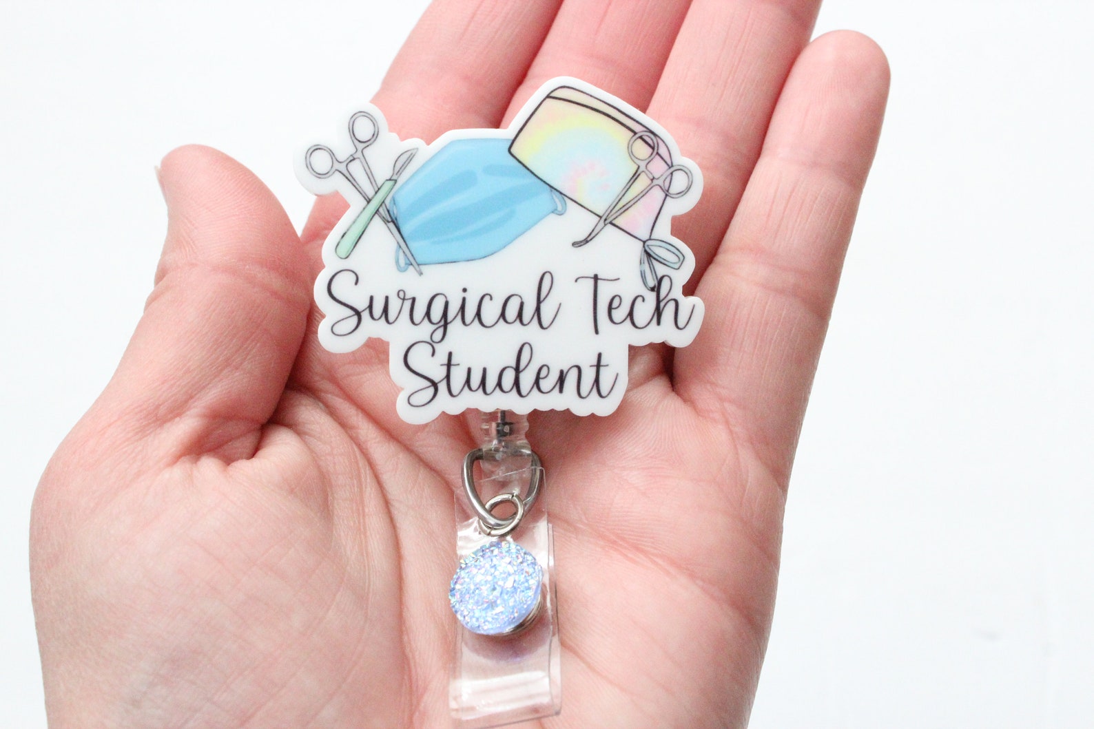 Surgical Tech Student Badge Reel-Surgical Tech Student-Future | Etsy